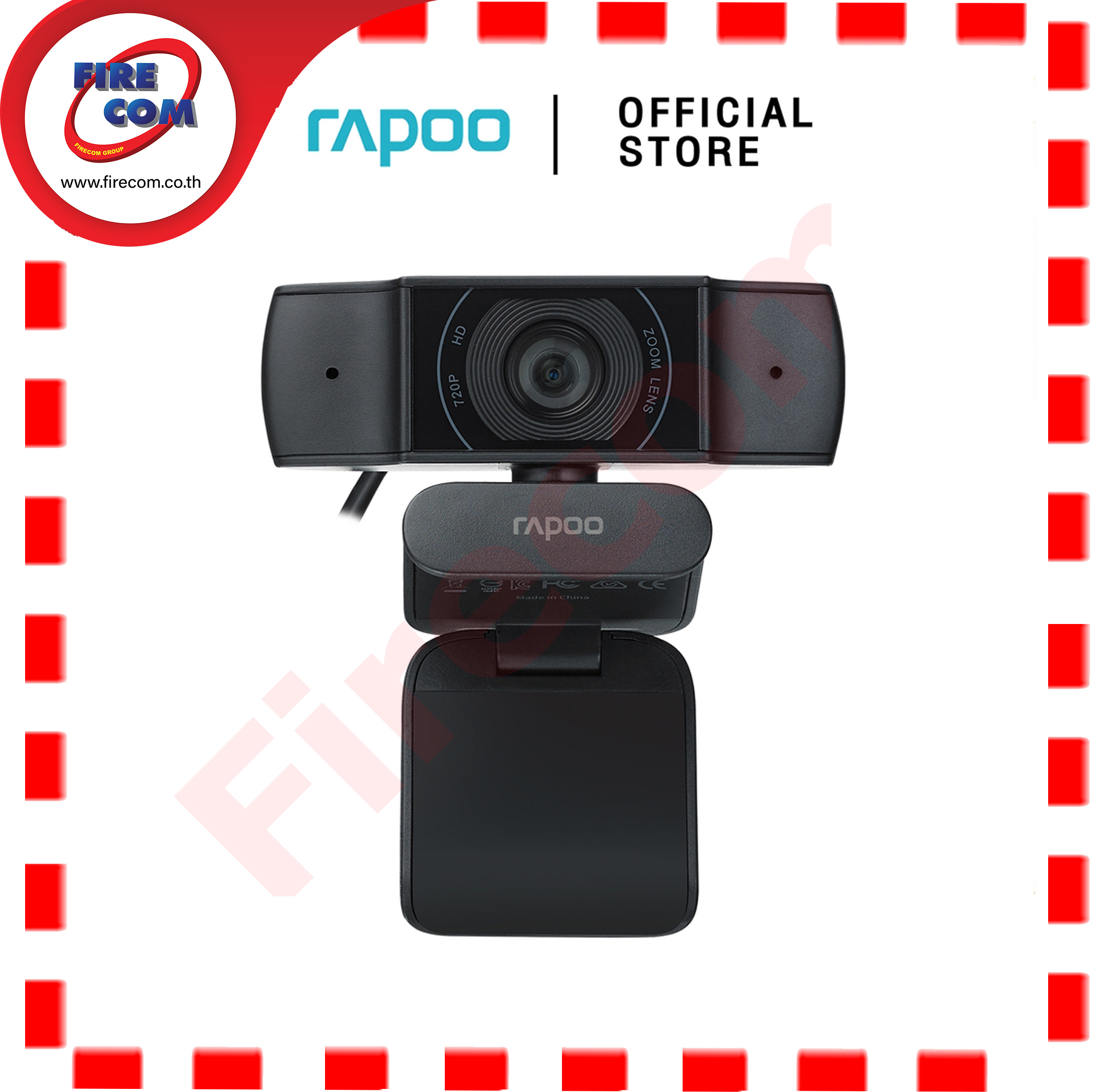 กล้อง Webcam Rapoo C200 HD 720P Web Camera สามารถออกใบกำกับภาษีได้ ...
