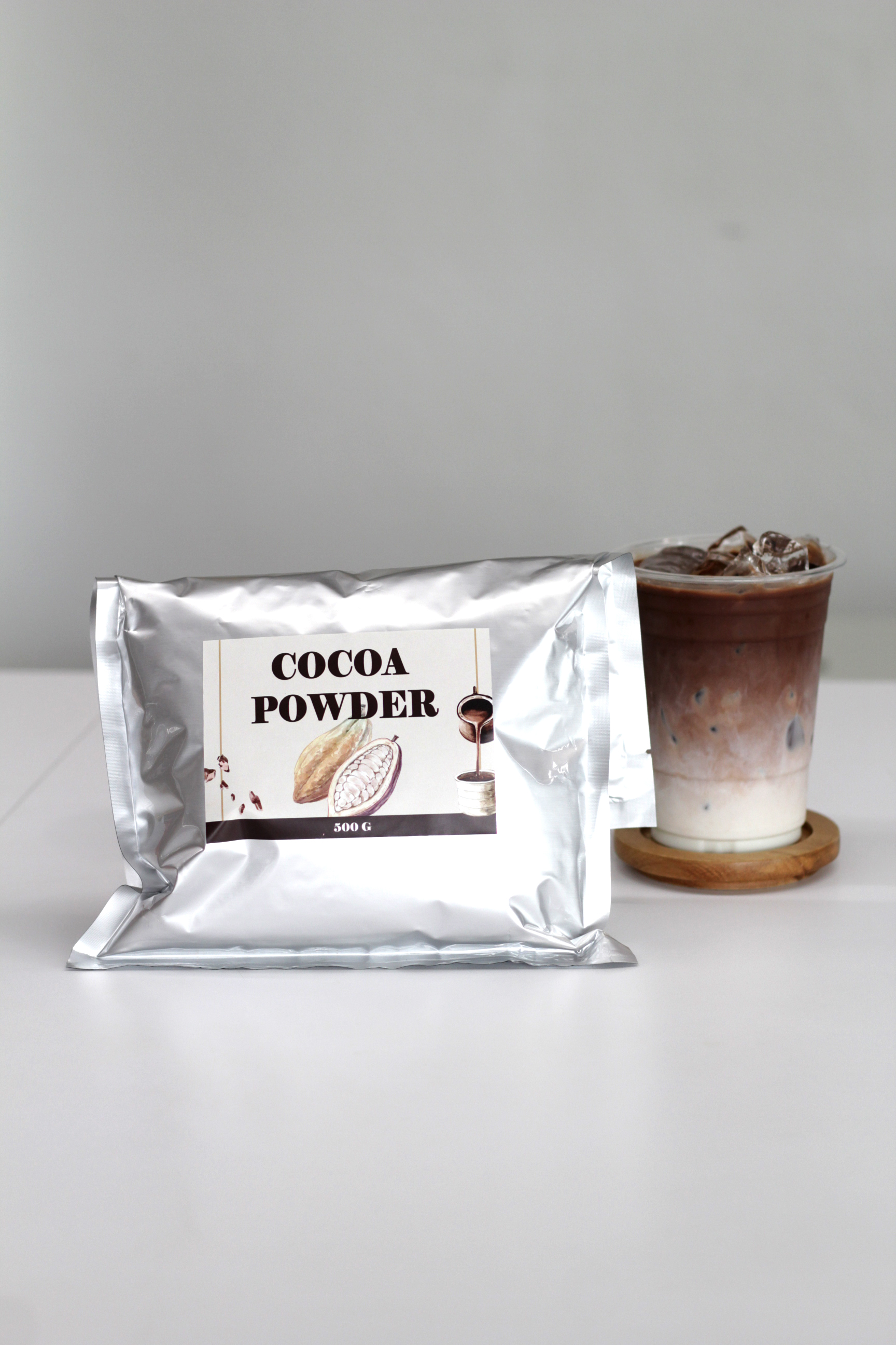 Cocoa Powder ผงโกโก้ สำหรับชงดื่ม และทำขนม ขนาด 500 กรัม - OZ Coffee ...