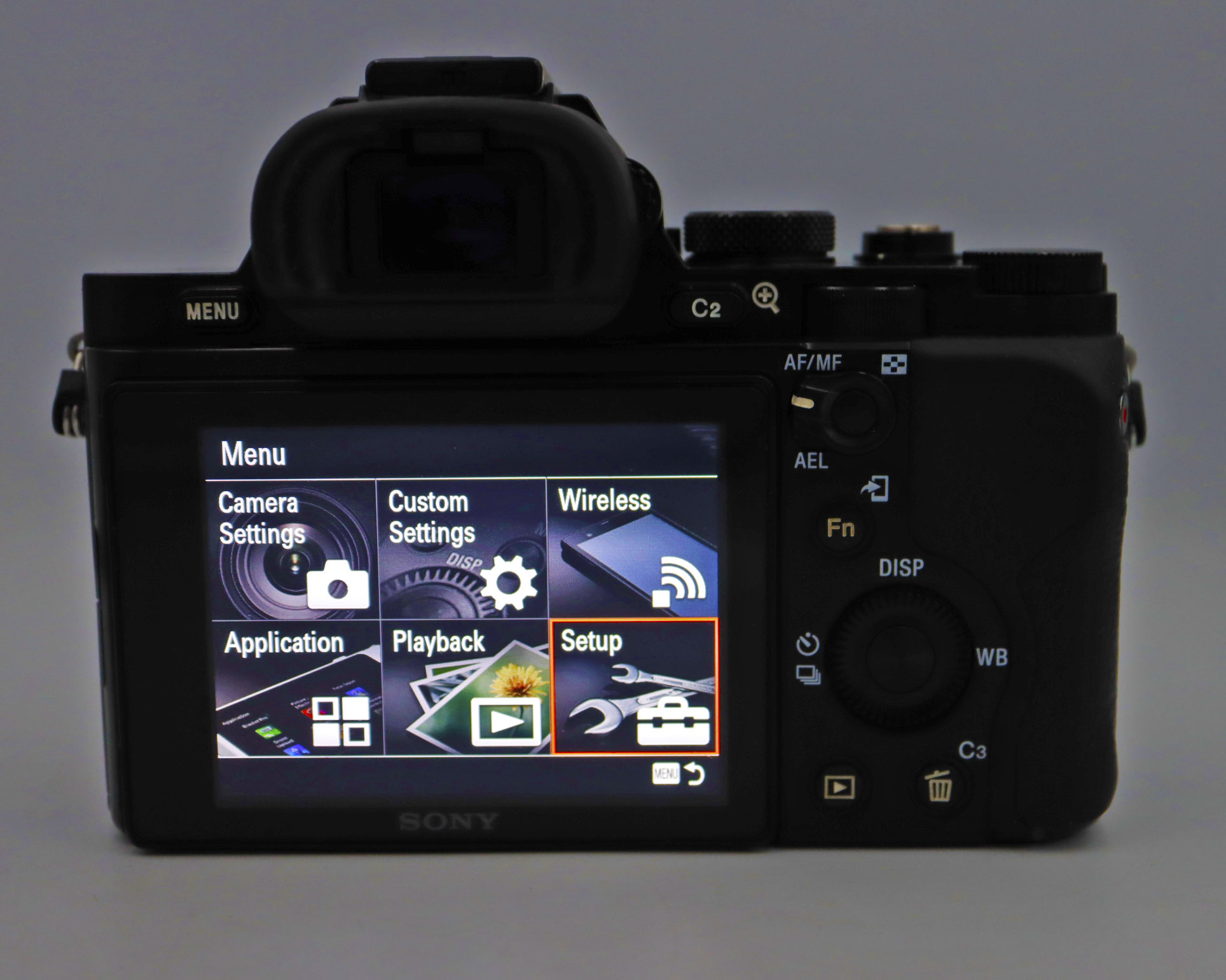 Sony A7R 36.4MP WiFi NFC Full-Frame Mirrorless Digital Camera Black ...