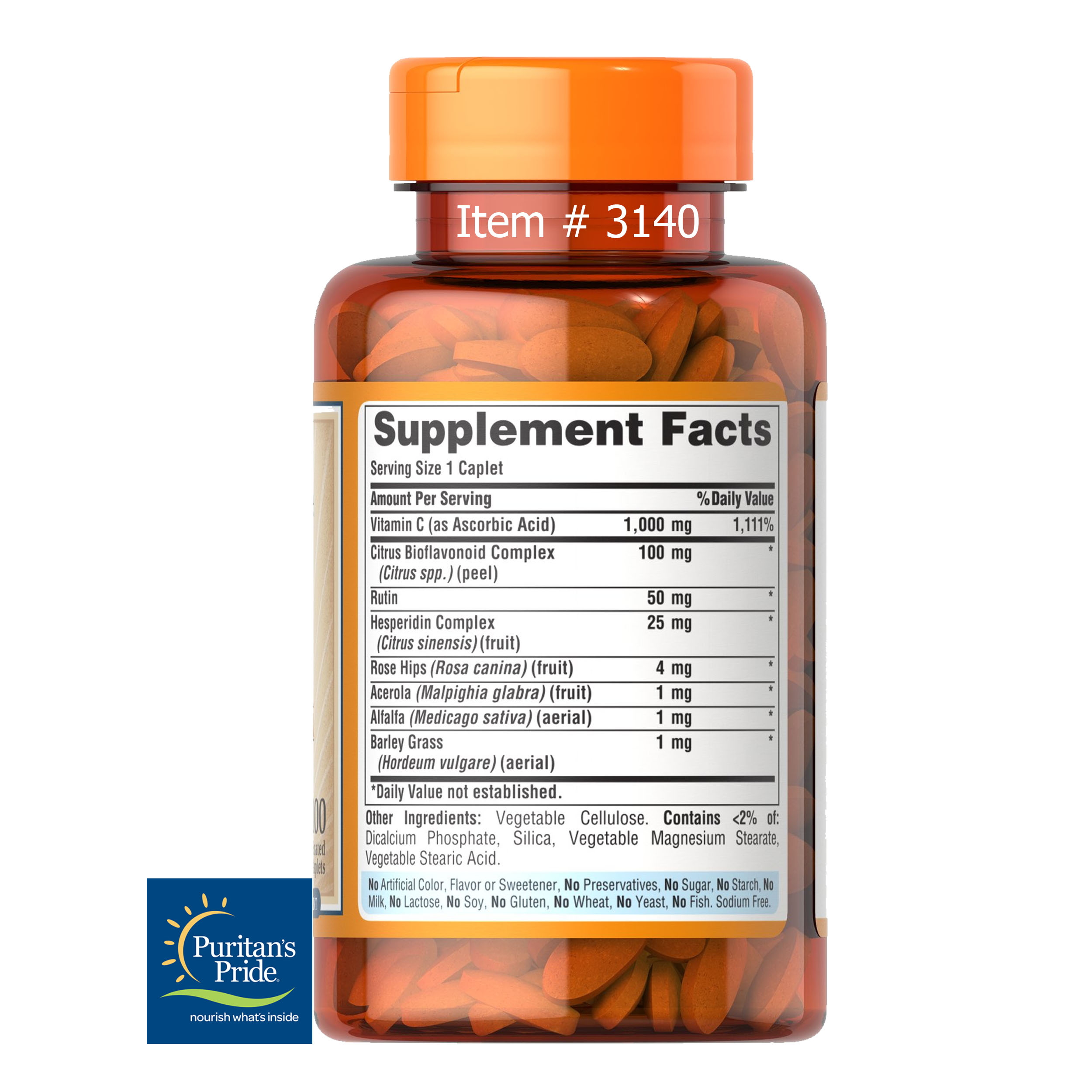 (วิตามินซี , วิตซี , Vitamin C , Vit C) Puritan's Pride Super C-1000 ...