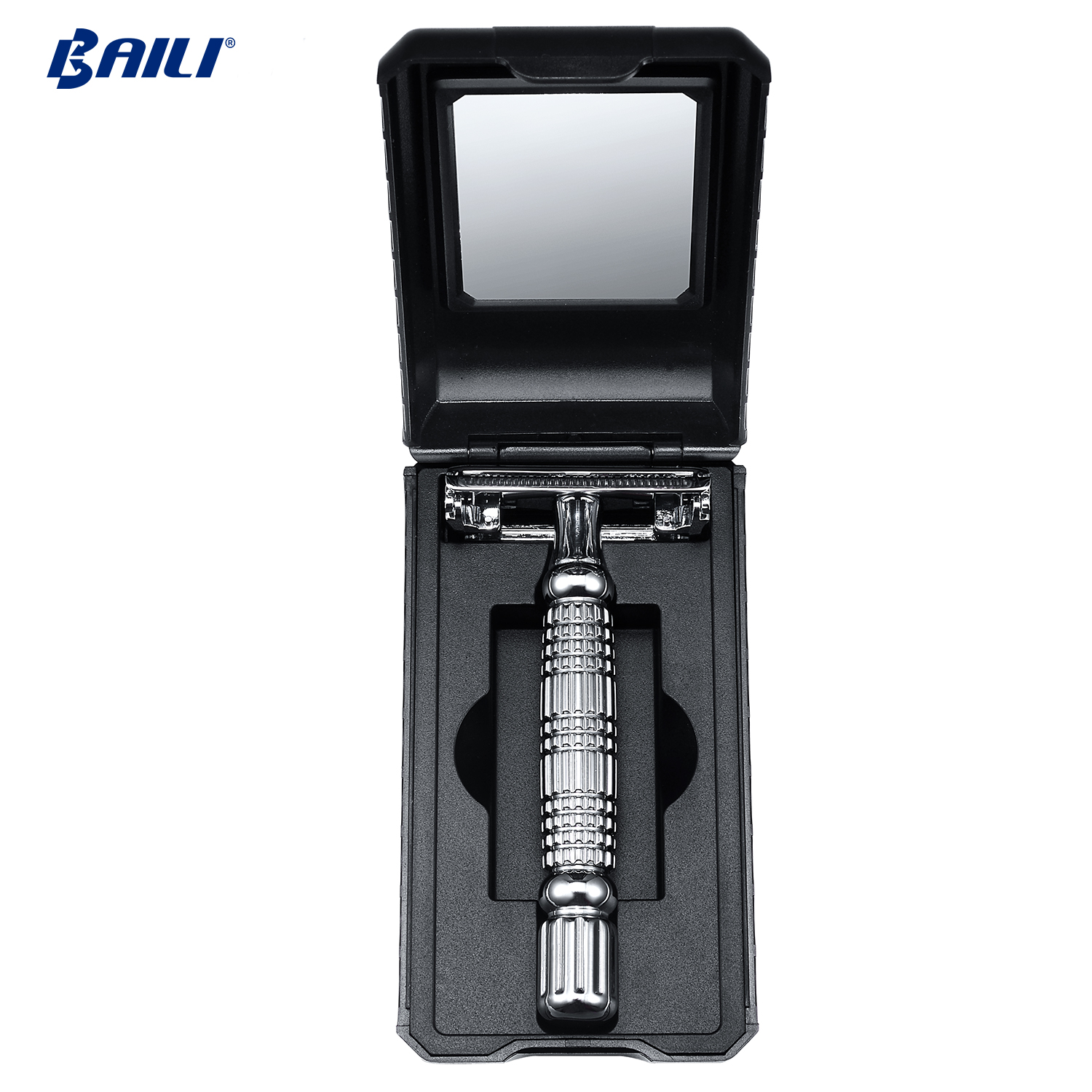 Zx BAILI Double Edge Butterfly Safety Razor case kit ผลิตในเยอรมนี ...