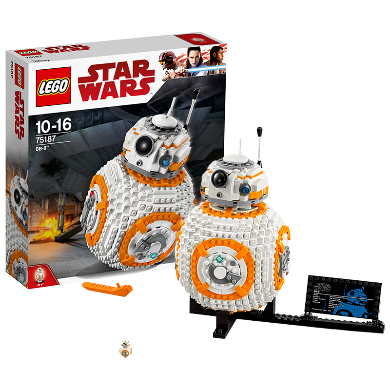 LEGO 75187 Star Wars Series BB-8 Robot bb8 Building Block Minifigure ...