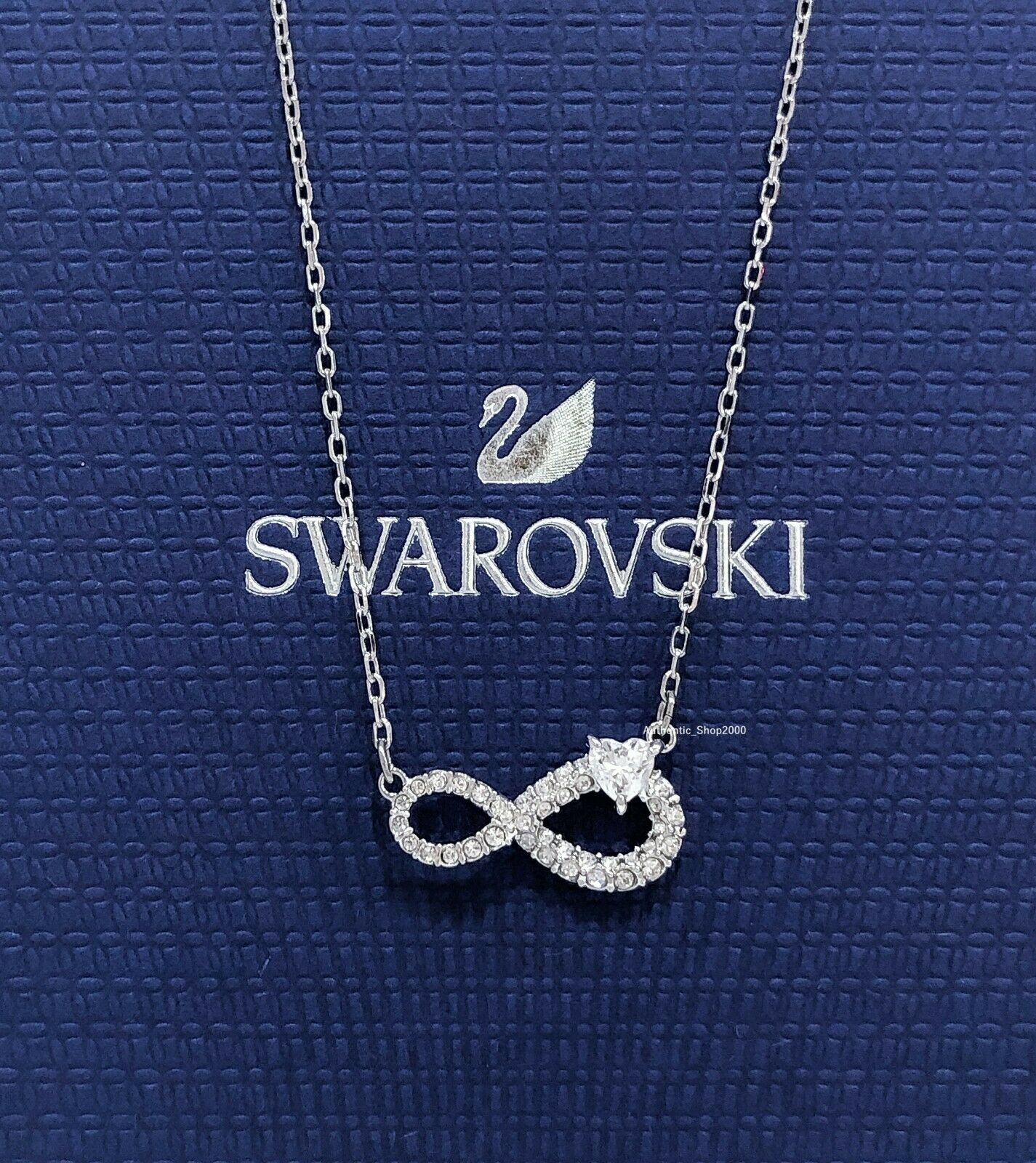 【SALE】????พร้อมส่ง????Swarovskiแท้ สร้อยคอ SWAROVSKI INFINITY necklace ...