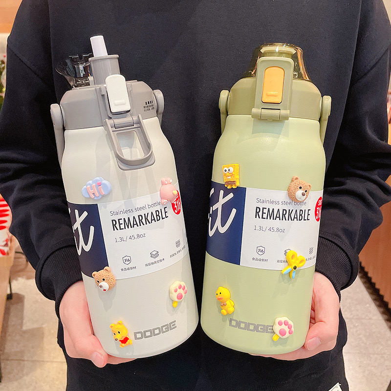 กระบอกน้ำเก็บความเย็น DODGE ขนาด 1300 ML และ 1700 ML (สแตนเลส316) - All around Bell - ThaiPick