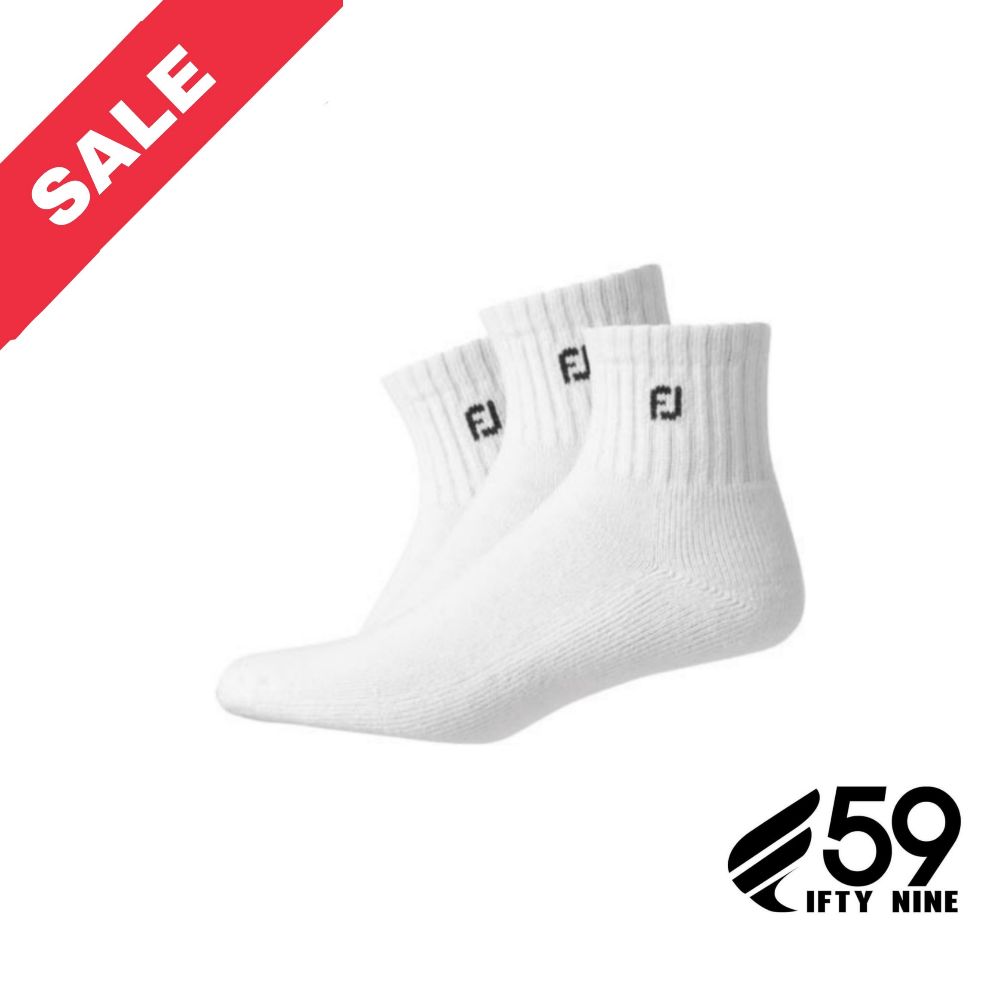 FJ COMFORTSOF QUARTER 3 PAIR PACK ถุงเท้ากอล์ฟผู้ชาย ถุงเท้าฟุตจอย ...