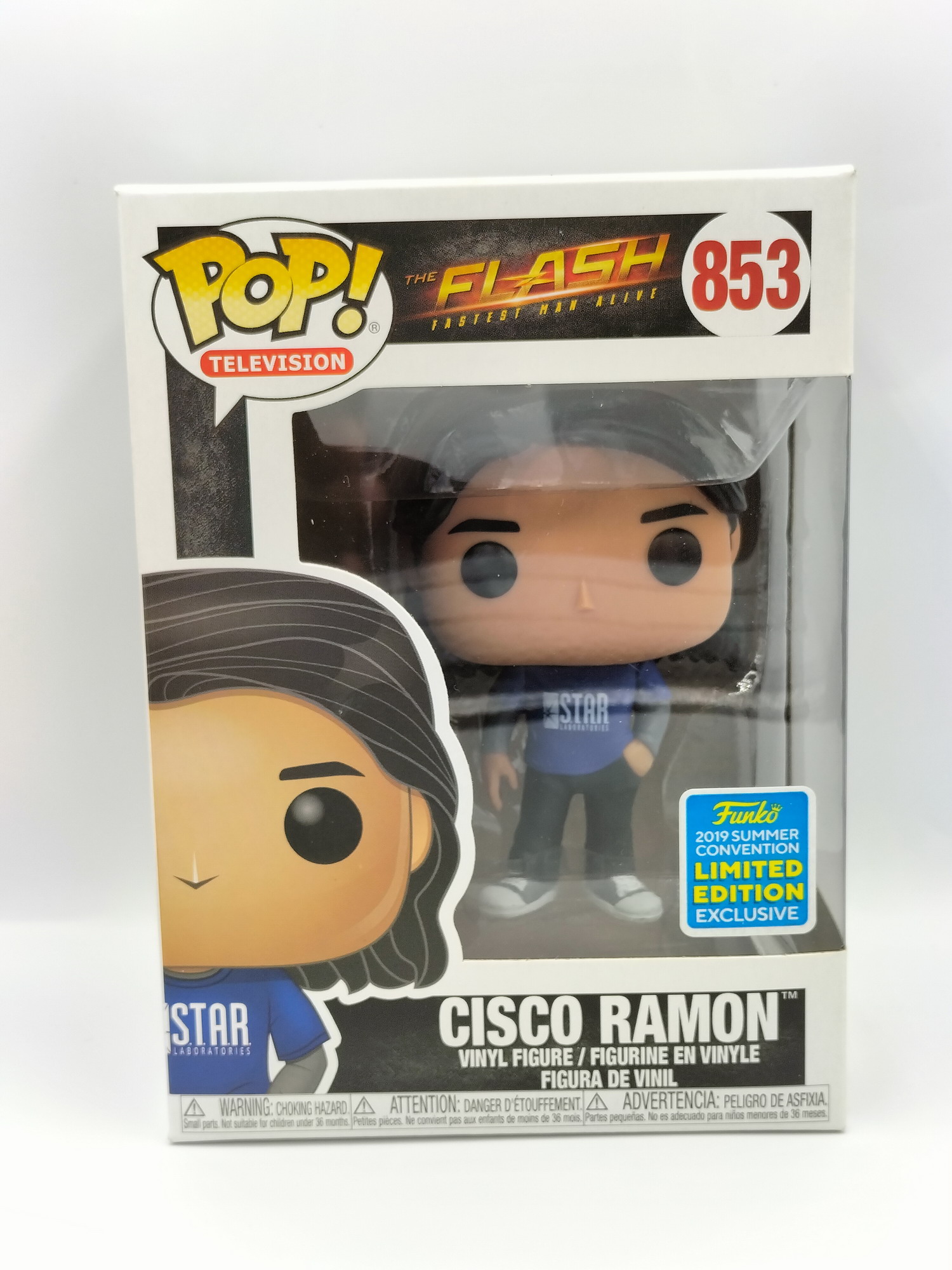 SDCC 2019 Funko Pop DC The Flash - Cisco Ramon 853 - Funko Collection ...