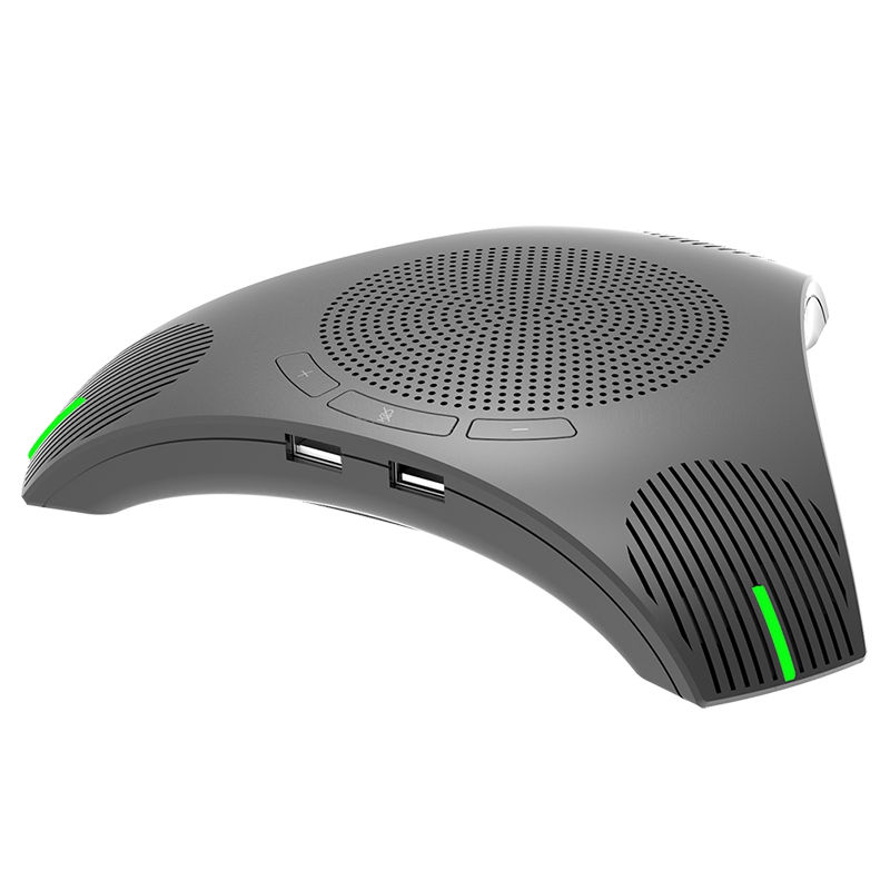 USB Conference Microphone Omnidirectional USB Speakerphone Intelligent ...
