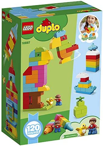 LEGO DUPLO Classic Creative Fun 10887 Building Block Toy Kit New 2020 ...