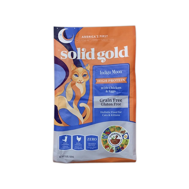 พร้อมส่ง???? Solid Gold - Indigo Moon อาหารแมว Grain Free Holistic ...