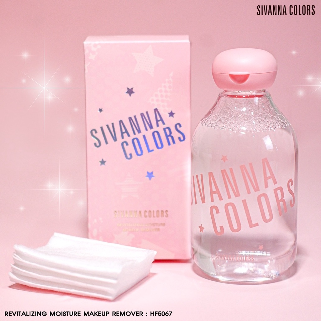 SIVANNA COLORS REVITALIZING MOISTURE MAKE REMOVER (HF5067) : ซิวานน่า ...