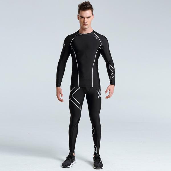 ZXU Men Long Sleeve Compression BlackSilver - JPG COMPRESS THAILAND ...