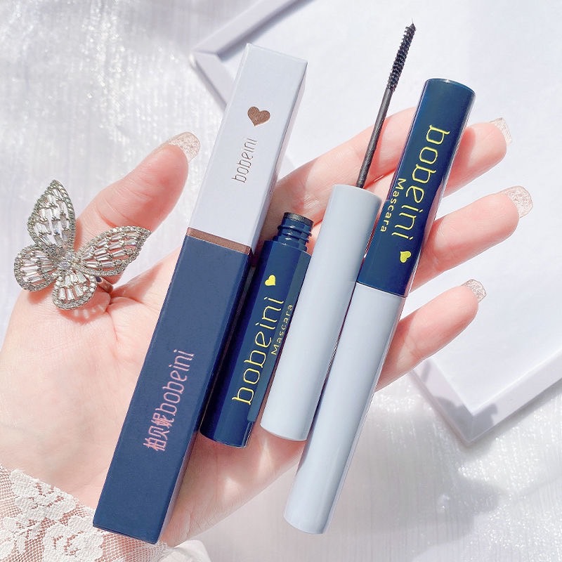 พร้อมส่งในไทยbobeiniมาสคาร่าจิ๋ว3D กันน้ำ ปัดแล้วขนตายาว งอน เด้ง กัน ...