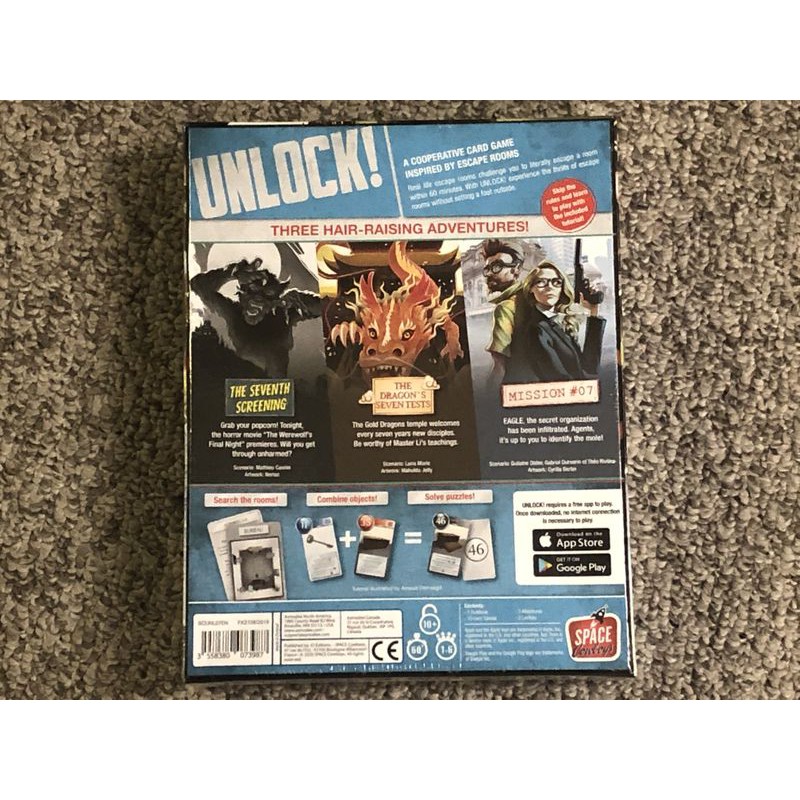 Fun Dice: Unlock! Epic Adventures Board Game - Fun Dice Board Game ...