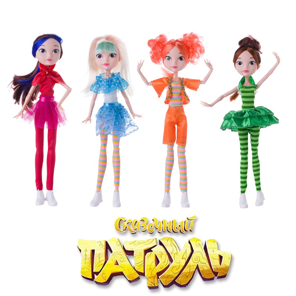 4pcslot joint Fairy Patrol High Doll 27cm MAWA BAPR Girls Toys Body ...