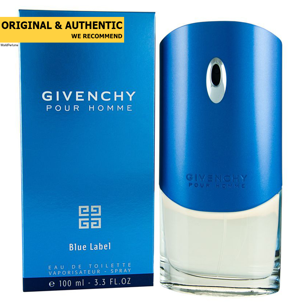 Givenchy Pour Homme Blue Label EDT 100 ml - WorldPerfume - ThaiPick