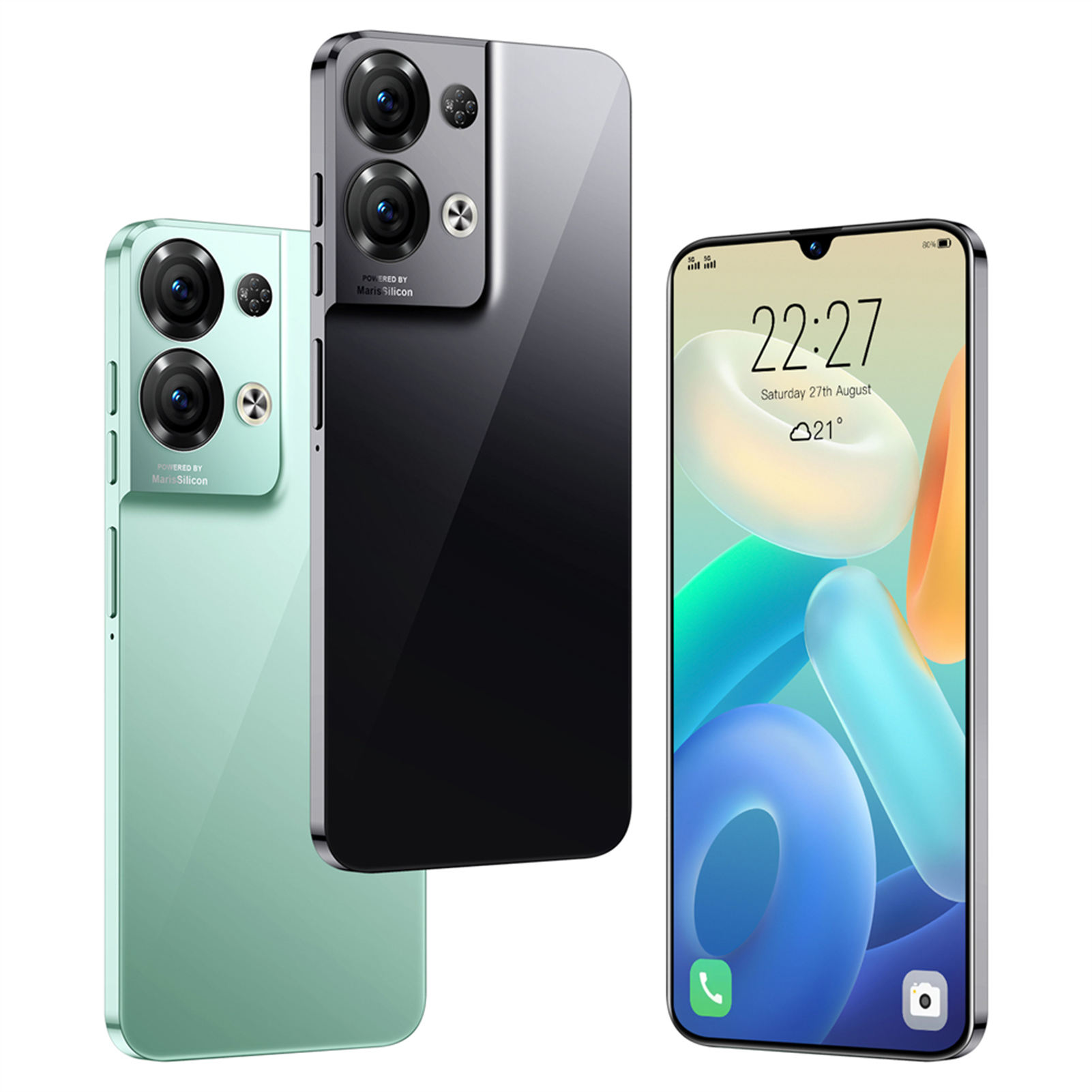 รับประกัน 1 ปี2022 สินค้าของแท้ OPP0 Reno8 Pro 7.5 นิ้ว 5Gเต็มจอภาพ ...