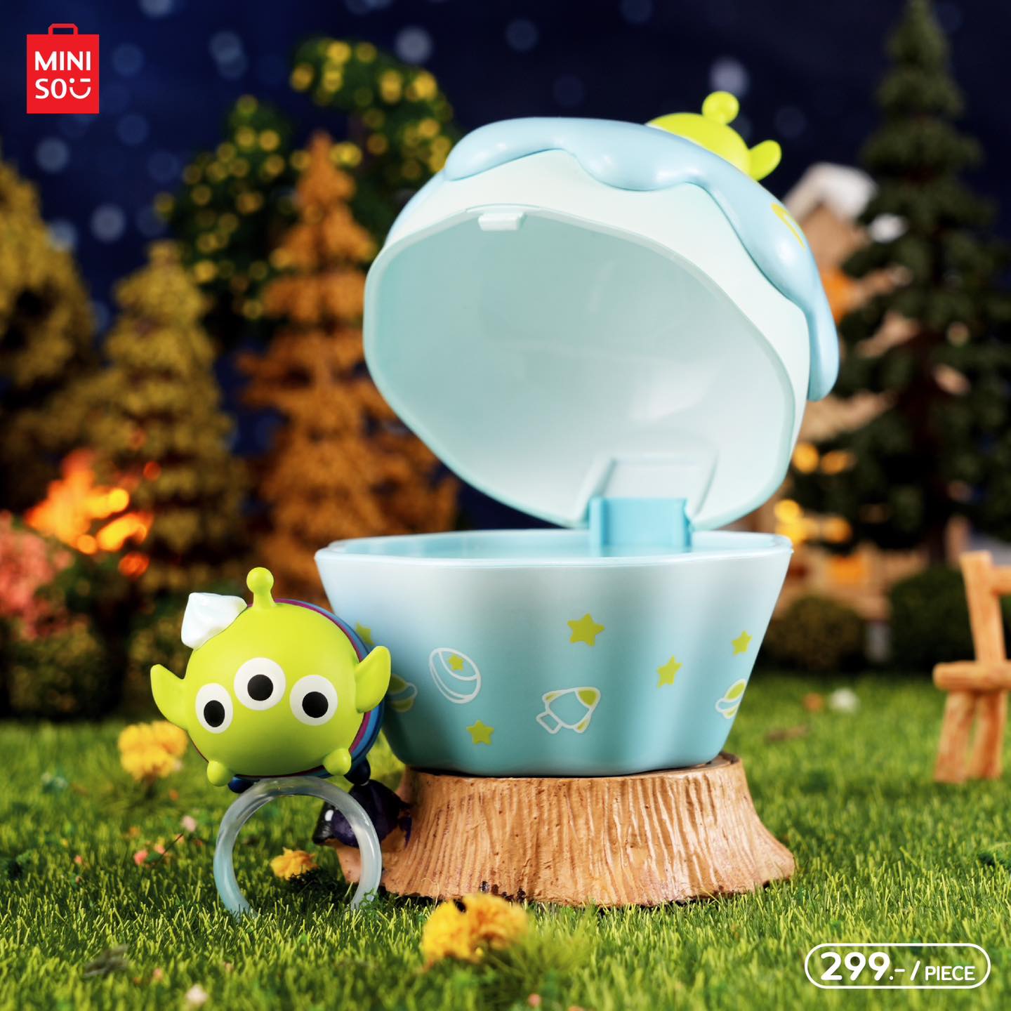 MINISO กล่องมหัศจรรย์ Disney TSUM TSUM Collection Cupcake Theme Night ...