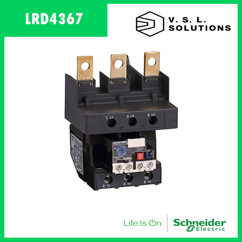 Schneider Electric LRD01-LRD4369 Overload Relay TeSys LR-D ทนกระแสได้ 0 ...
