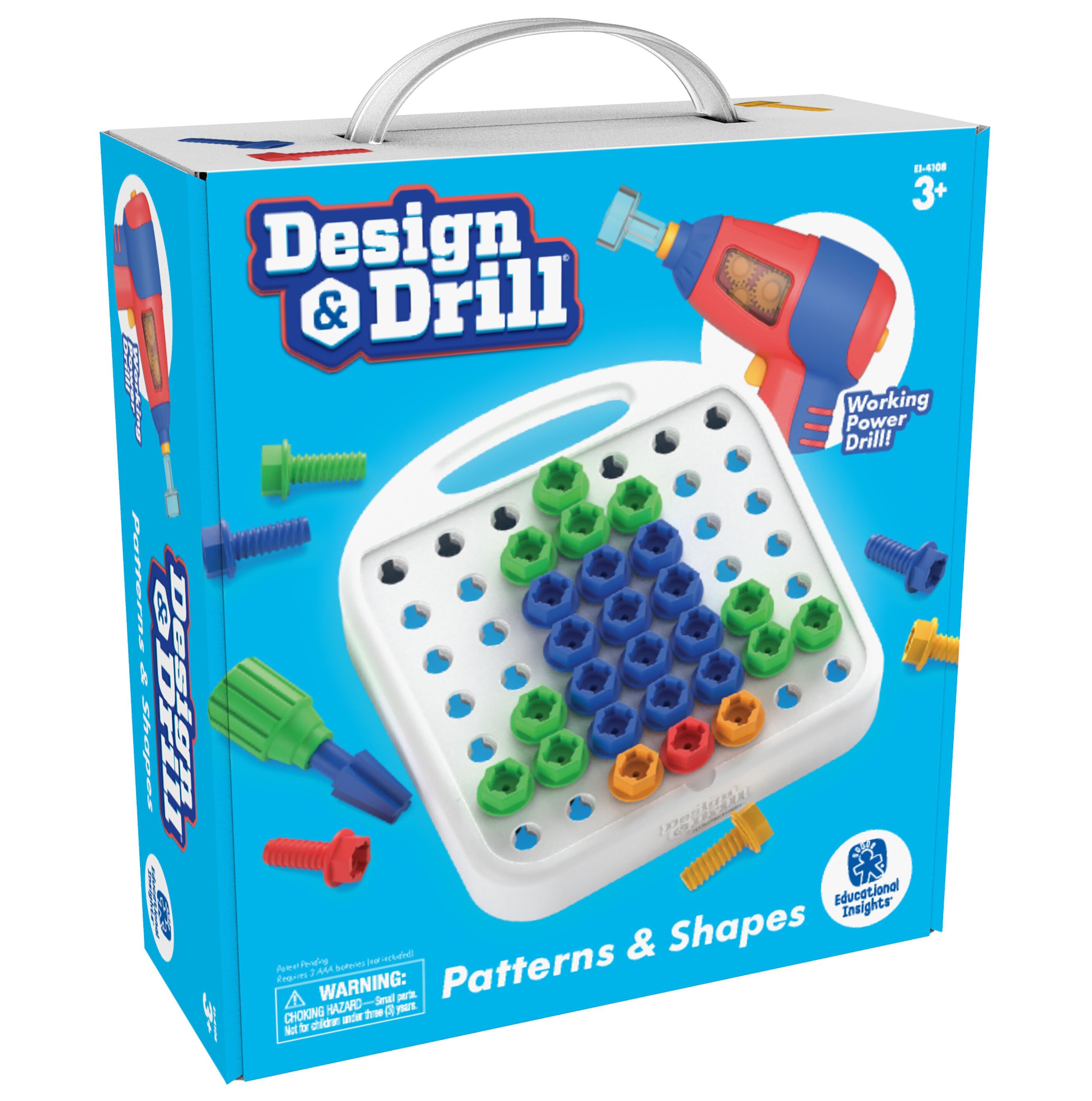 Educational Insights, Design & Drill Patterns & Shapes ชุดออกแบบฝึก ...