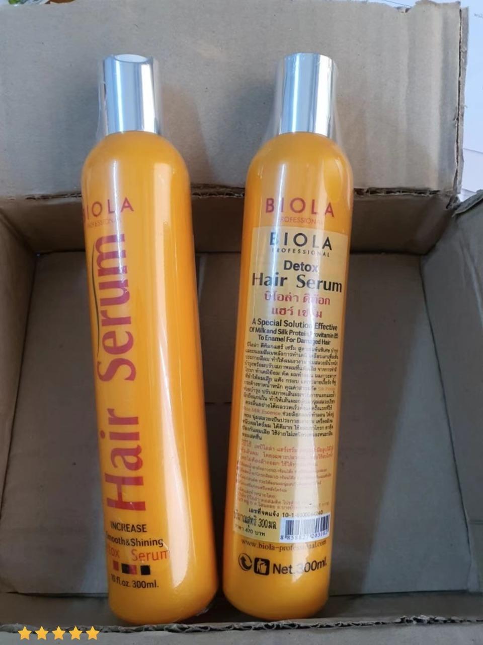 Biola Detox Hair Serum 300 ml. บิโอล่า ไบโอลา ดีท็อกซ์ แฮร์ เซรั่ม 300 ...