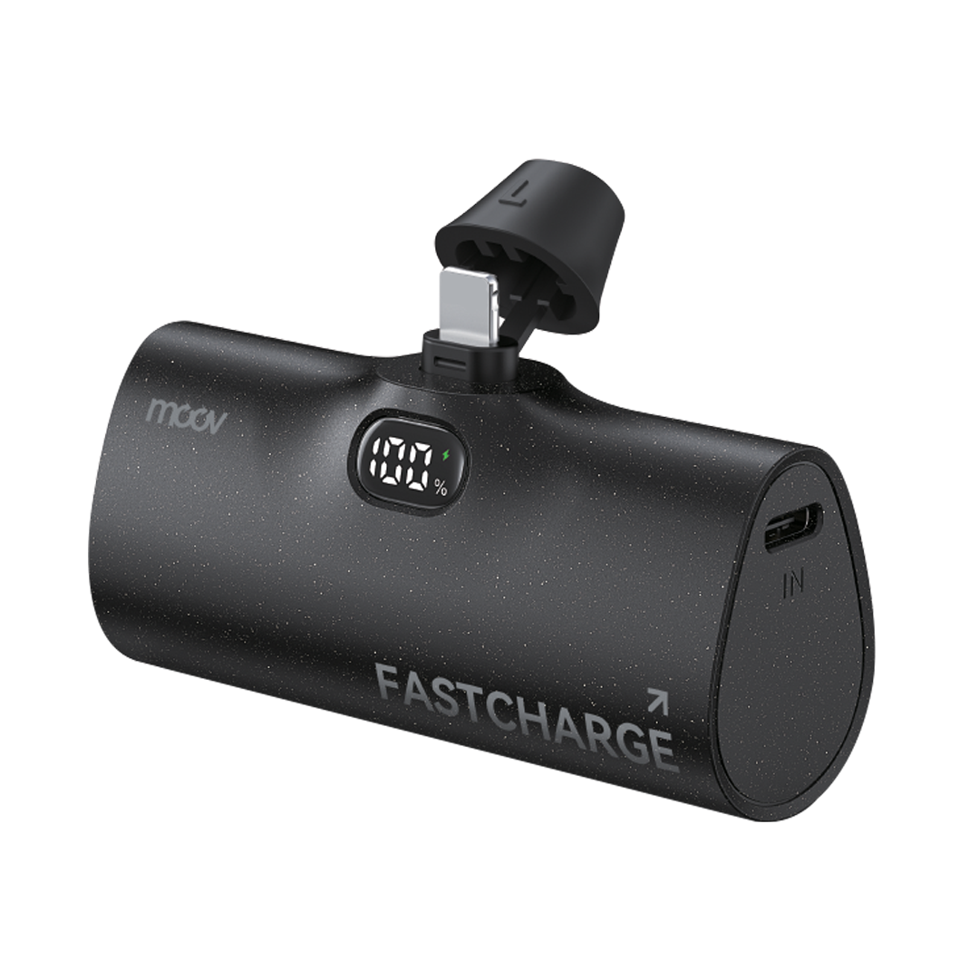 [เหลือ 596บ.ทักแชท] Moov PB02 แบตสำรอง 5000mAh Mini Powerbank ชาร์จเร็ว ...