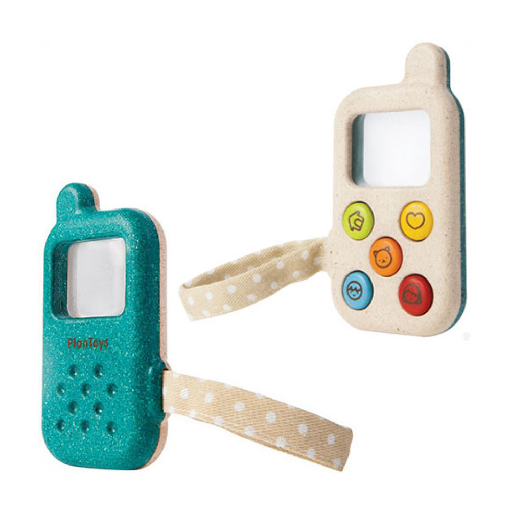 ของเล่นไม้ แปลนทอยส์ โทรศัพท์มือถือ หนูน้อย PLANTOYS MY FIRST PHONE 1ปี ...