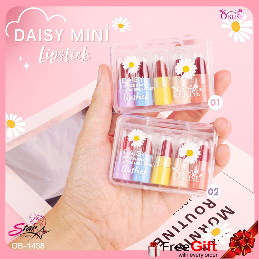 Obuse DAISY MINI LIPSTICK OB-1438 - StarCosmeticTh - ThaiPick