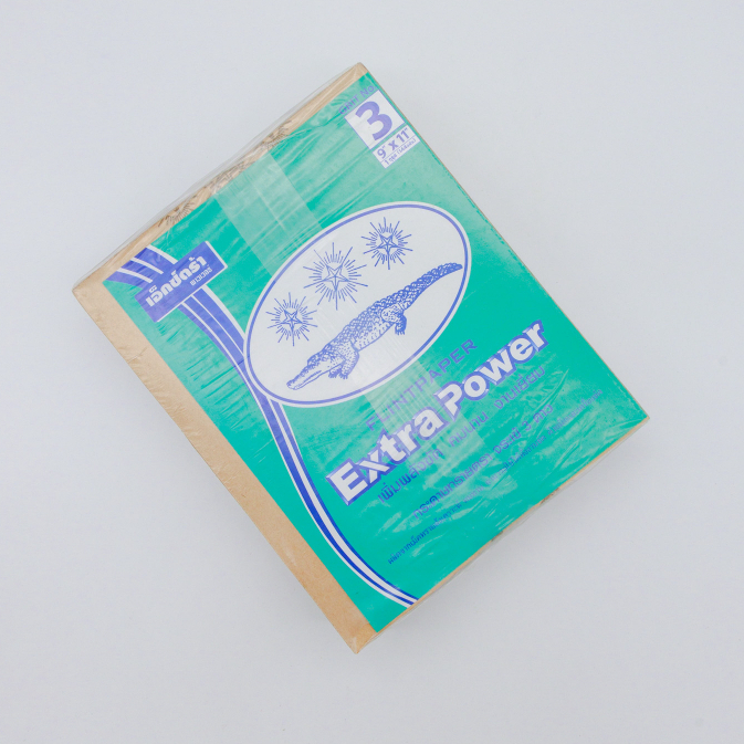 กระดาษทรายขัดไม้ตราจระเข้ ExtraPower เบอร์ 0-5 รุ่นเอ็กซ์ตร้าพาวเวอร์ เพิ่มพลังขัด งานเยี่ยม ...