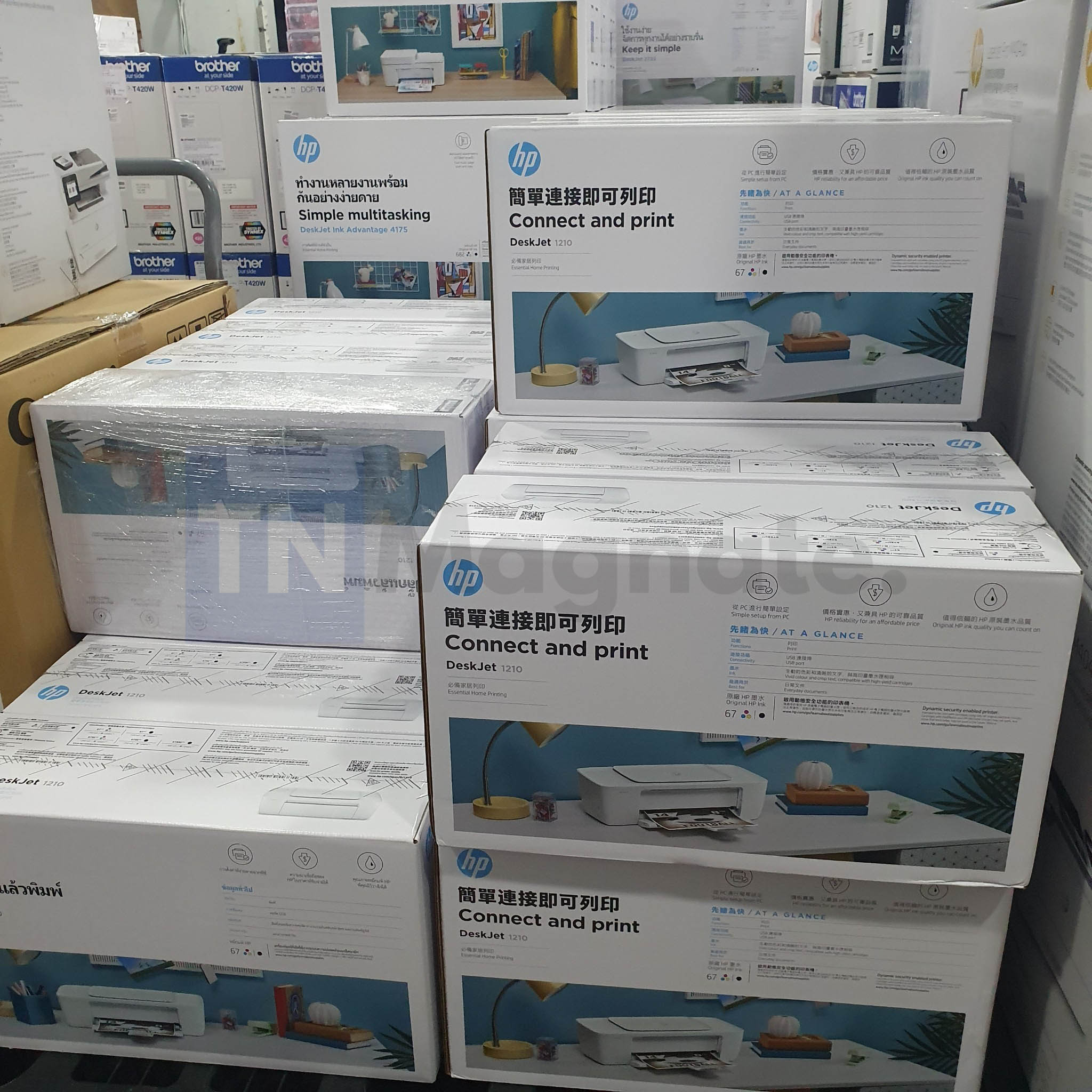 รุ่นใหม่ 2021 เครื่องพิมพ์อิงค์เจ็ท Printer HP DeskJet 1210 - (Print ...