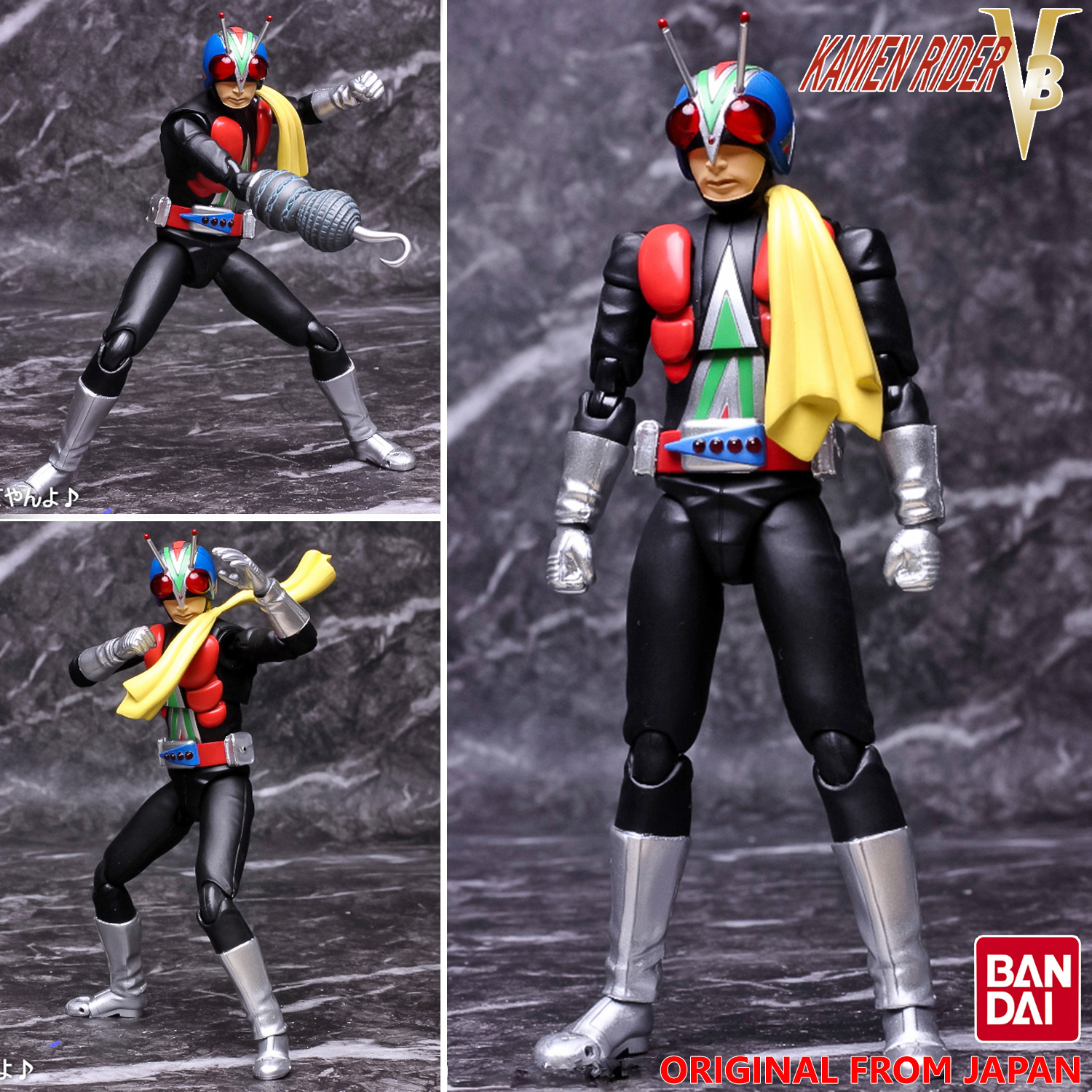 Model โมเดล ของแท้ 100% Bandai S.H.Figuarts Riderman ไรเดอร์แมน Masked ...