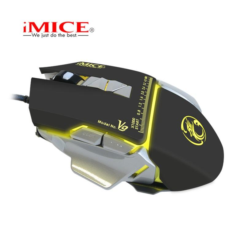 เมาส์เกมมิ่ง iMICE V9 3200dpi Optical Programmable USB Wired Gaming ...