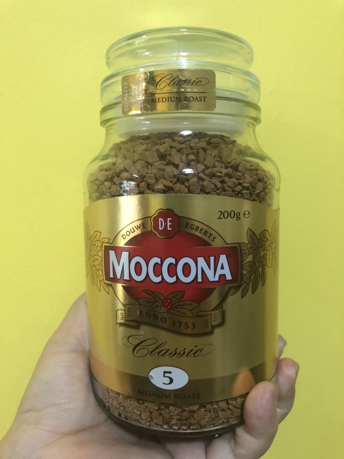 Moccona Royal Gold Superior Blend Instant Roasted Instant Coffee 200 ...