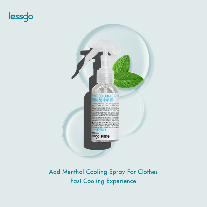 คูปองส่งฟรีใช้งานได้lessgo เสปรย์เย็น สเปรย์ฉีดแล้วเย็น แก้ร้อน คลาย ...