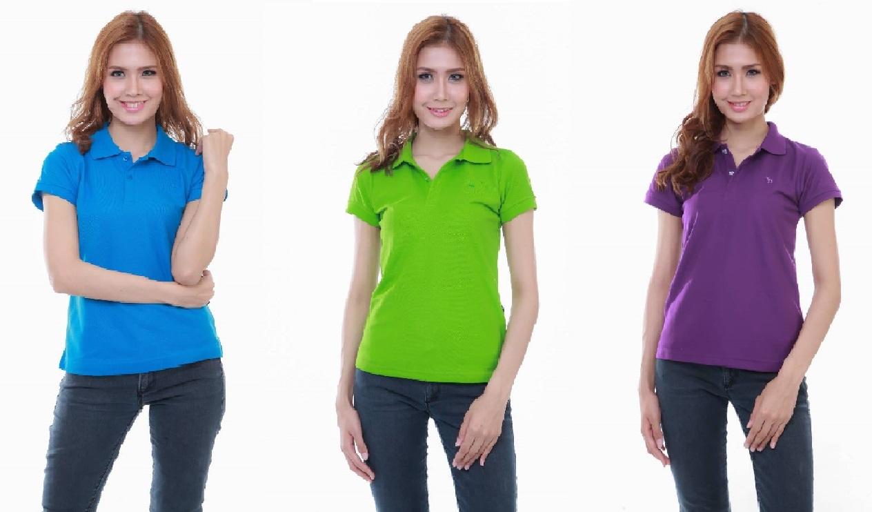 เสื้อโปโล ( Polo Shirt )แบรนด์ Geeko ตรากวาง สีพื้นชาย สีโอรส(สดปานกลาง) Gkc - 17M - Geekolike ...