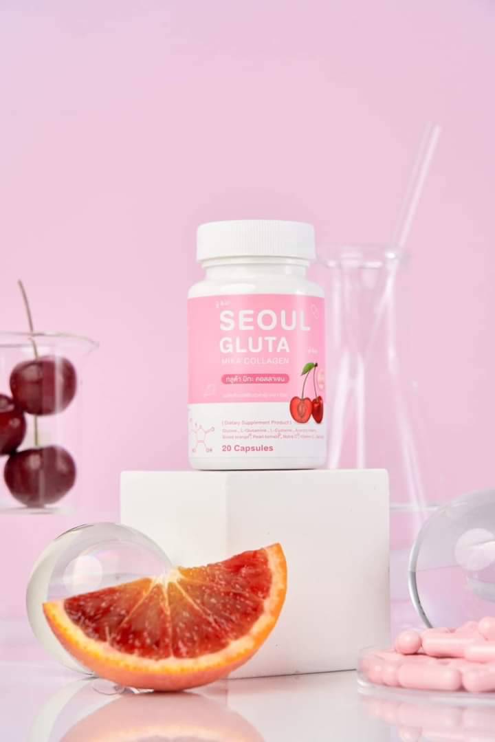โซล กลู ต้า มิคะ คอลลาเจน Seoul Gluta Mika Collagen บรรจุ 20 แคปซูล ...