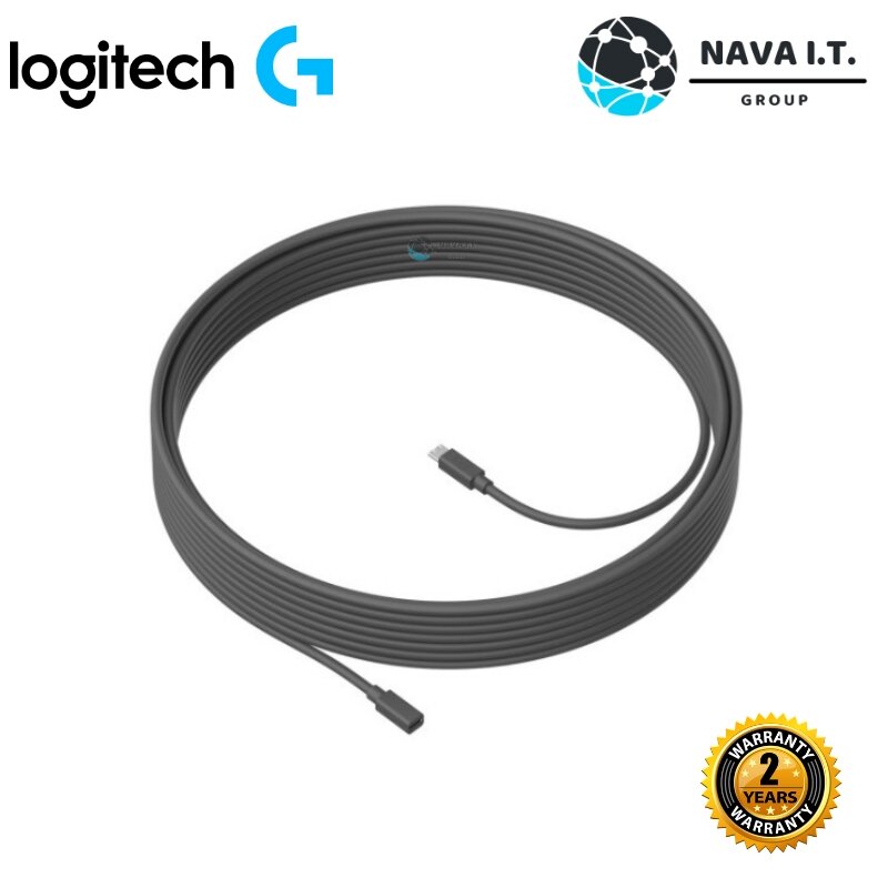 LOGITECH MEETUP MIC EXTENSION CABLE สายต่อขยาย 10 เมตร | Lazada.co.th