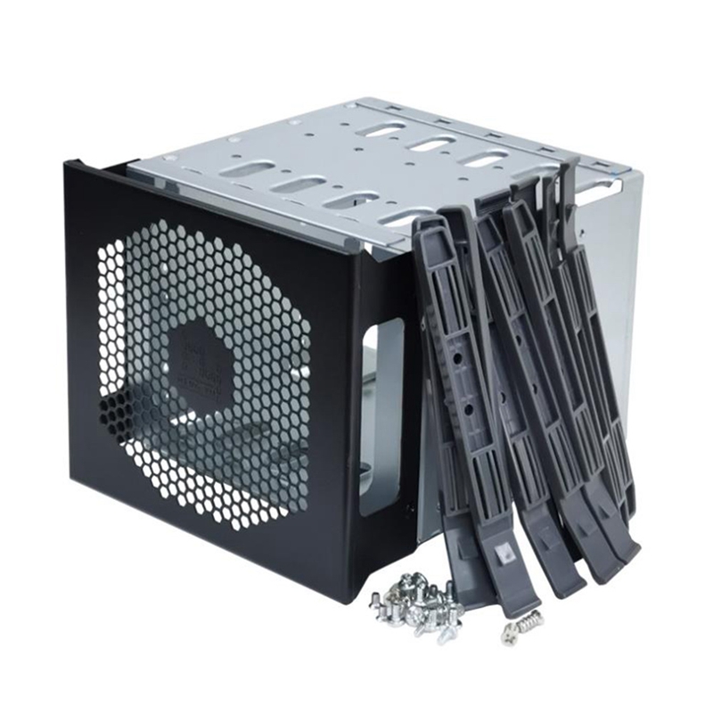 Large Capacity HDD Hard Drive Cage Rack 5.25 Inch to 5X 3.5 Inch SAS ...