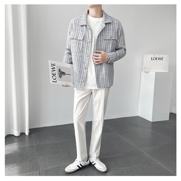 August Free shipping on spot 【Trendy men's clothing】 Xiaoxiangfeng ...