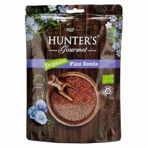 Hunters Gourmet Organic Flax Seeds ฮันเตอร์ กรูเมท์ เมล็ด ลินิน ออร์แกน ...