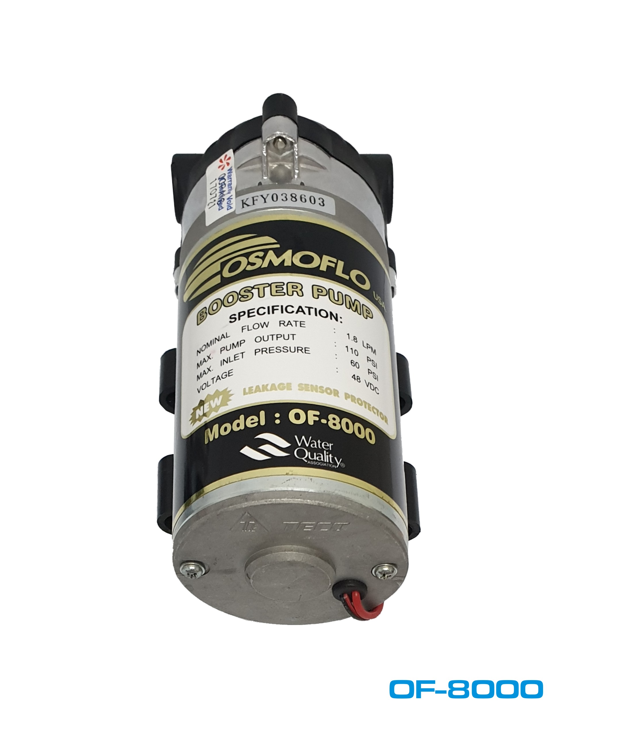 ปั๊ม RO 48V OSMOFLO (Booster Pump) 48V (4.5 ลิตร/นาที) | Lazada.co.th