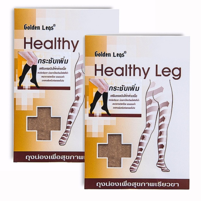 รีวิว GOLDEN LEGS โกลเด้นเลก รุ่น NSG-HLKH-GSF สีเนื้อ Healthy Leg ถุง ...