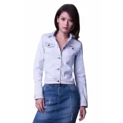 Mc Lady เสื้อคลุมยีนส์ LJM202000-Blue - Mc Jeans - ThaiPick
