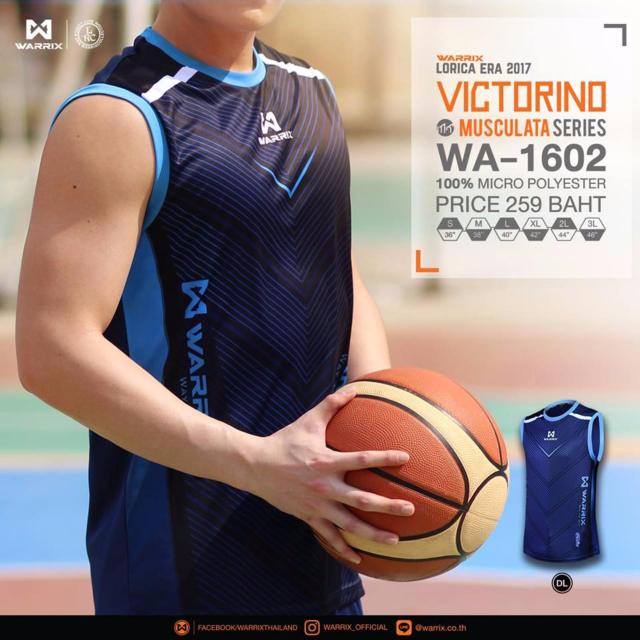 รีวิวแนะนำ WARRIX SPORT เสื้อวิ่งแขนกุด WA-1602-DL (กรมท่า-ฟ้า)