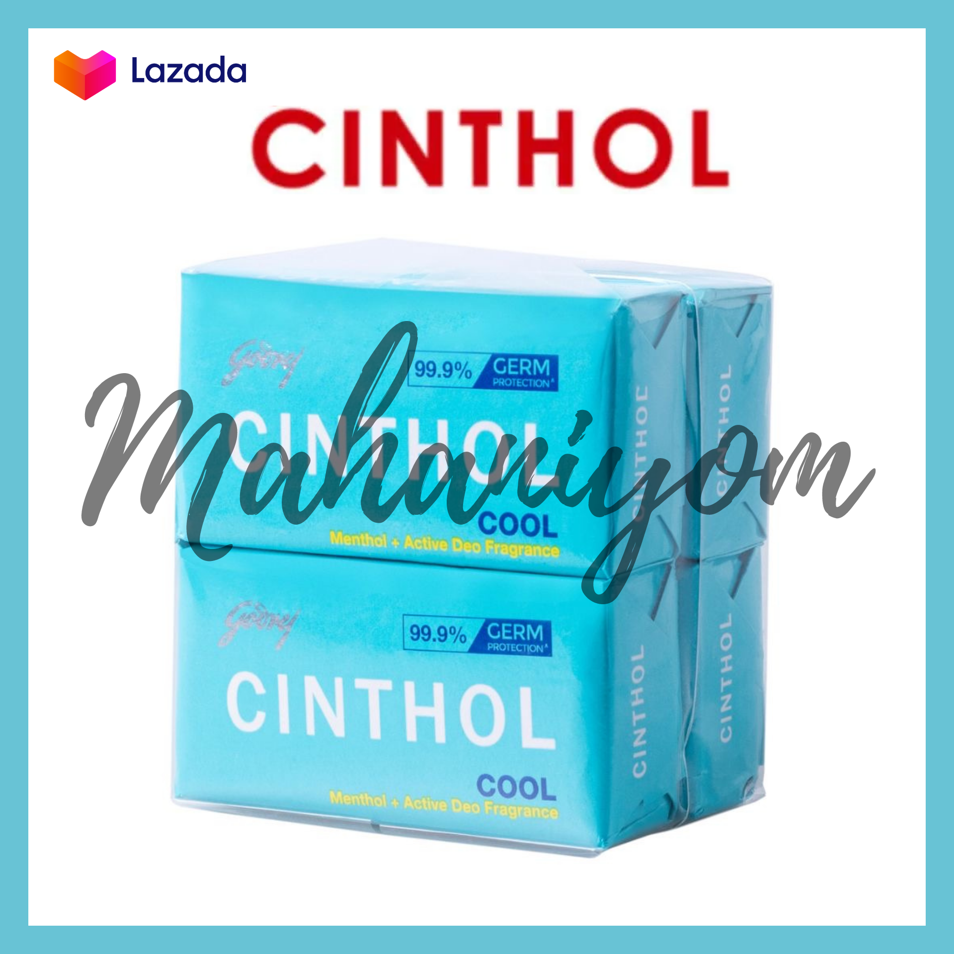 (แพค4ก้อน) สบู่ซินทอล CINTHOL สูตร Cool (ของแท้100%) | Lazada.co.th