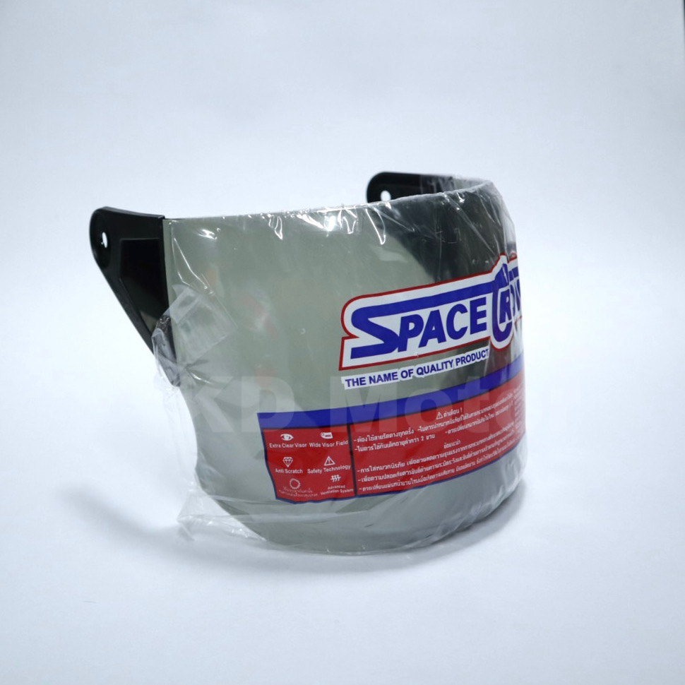 ชิวกระจกหมวกกันน็อคSpace Crown แท้รุ่น WS-1 Vision AlphaCygnus ใส่กับ ...