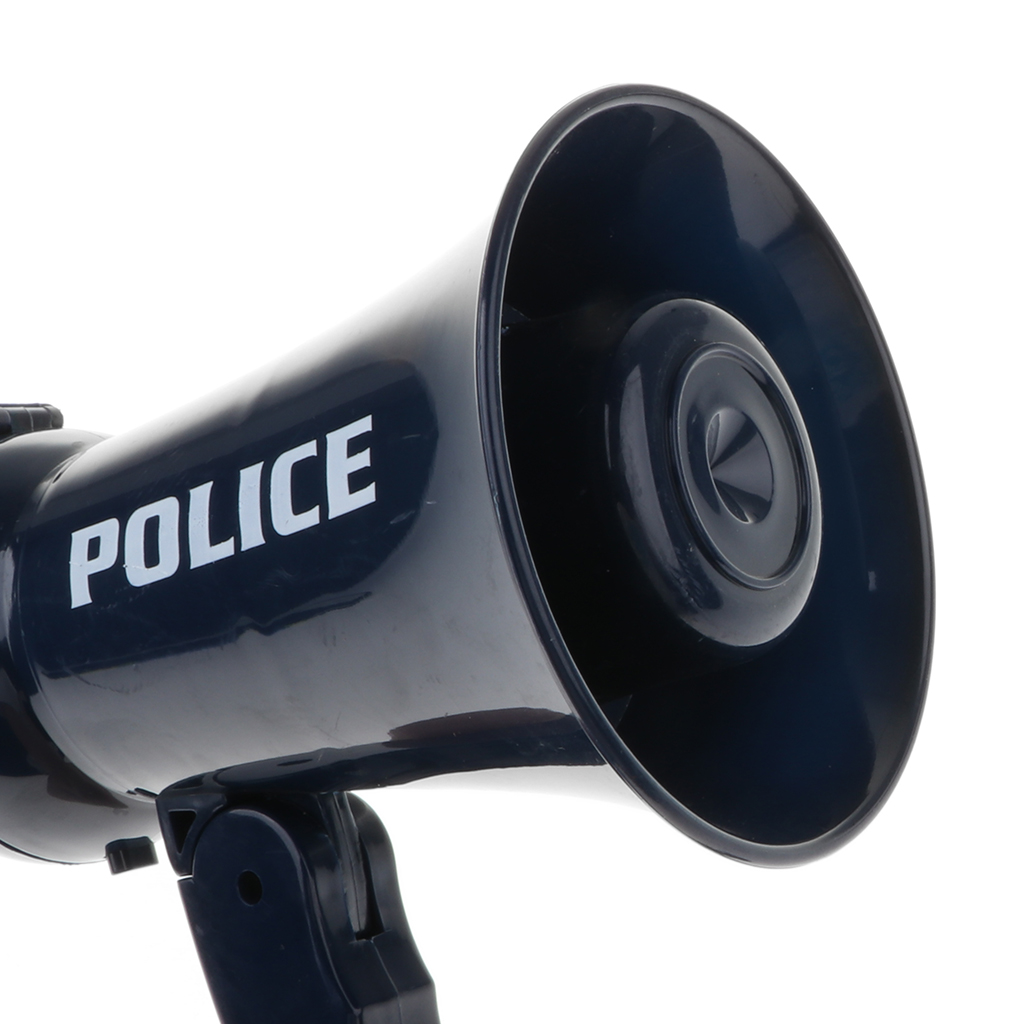 Role Play Police Megaphone Speaker with Siren Sound for Kids Children ...