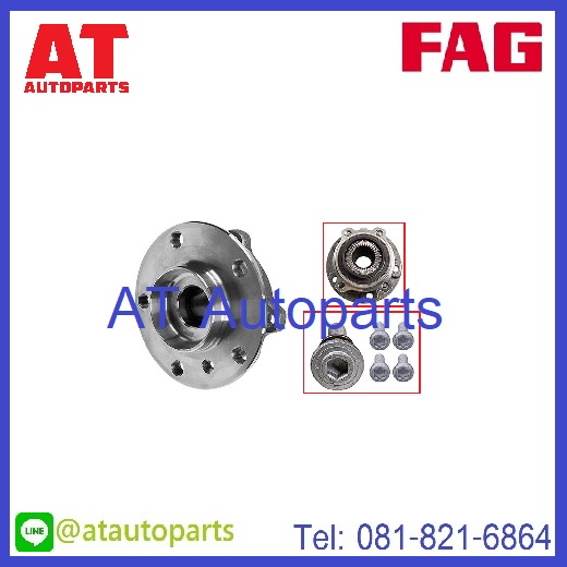 ลูกปืนล้อหน้า BMW X4 F26 Xdrive ปี2013-2018 No. 713649630 ยี่ห้อ FAG ...