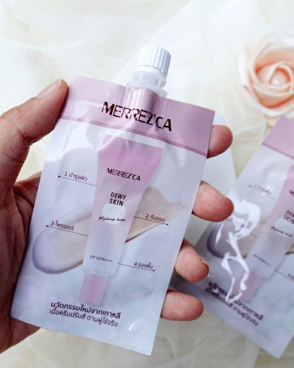 สินค้าแนะนำ ครีมซอง Merrezca เมอเรซก้า สกินอัพ ลิควิดฟาวเดชั่น SPF 50 ...