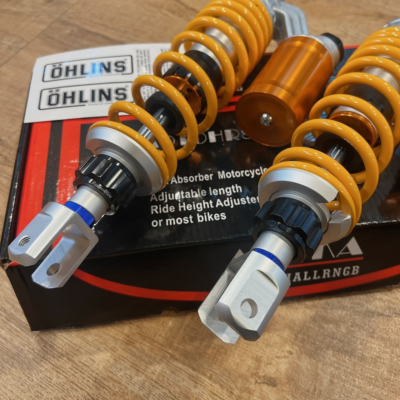 โช๊ค OHLINS K-3 งานเหมือน ความสูง 310 มิล ใส่ PCX 150 งานสวย รับประกันสินค้าทุกชิ้น แถม ...