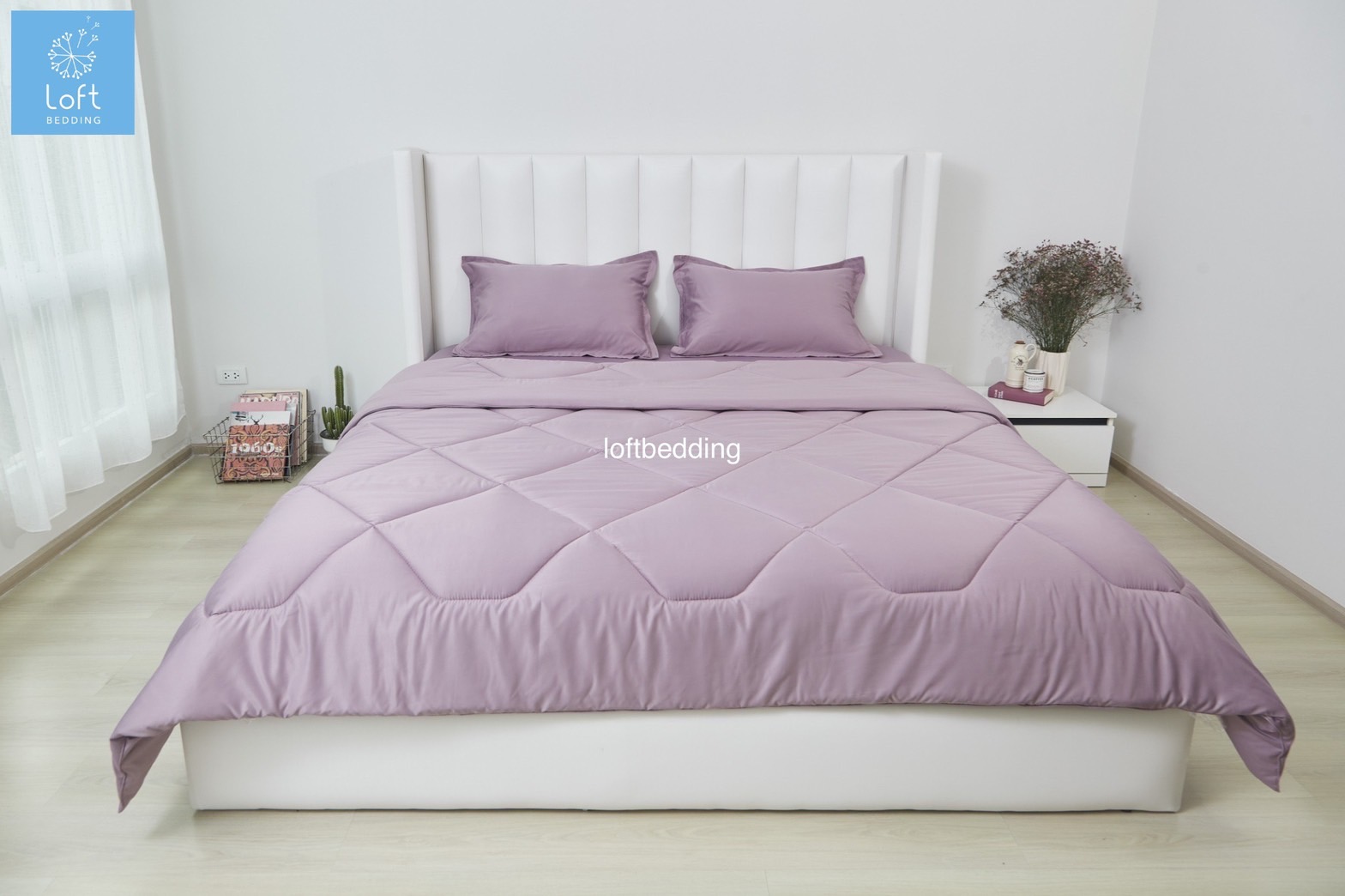 ชุดผ้าปูที่นอน ผ้าMicro cooltex หนา นุ่ม ลื่น เย็นสบาย - loft bedding ...